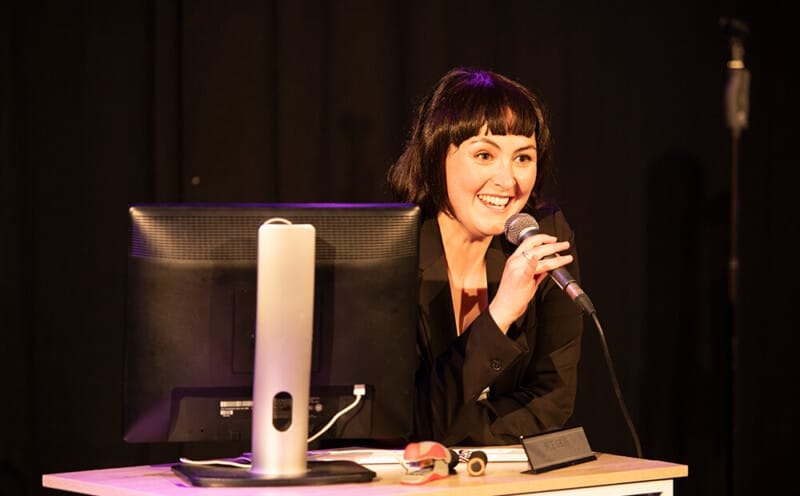 Emma Sidi is Sue Gray - Soho Theatre